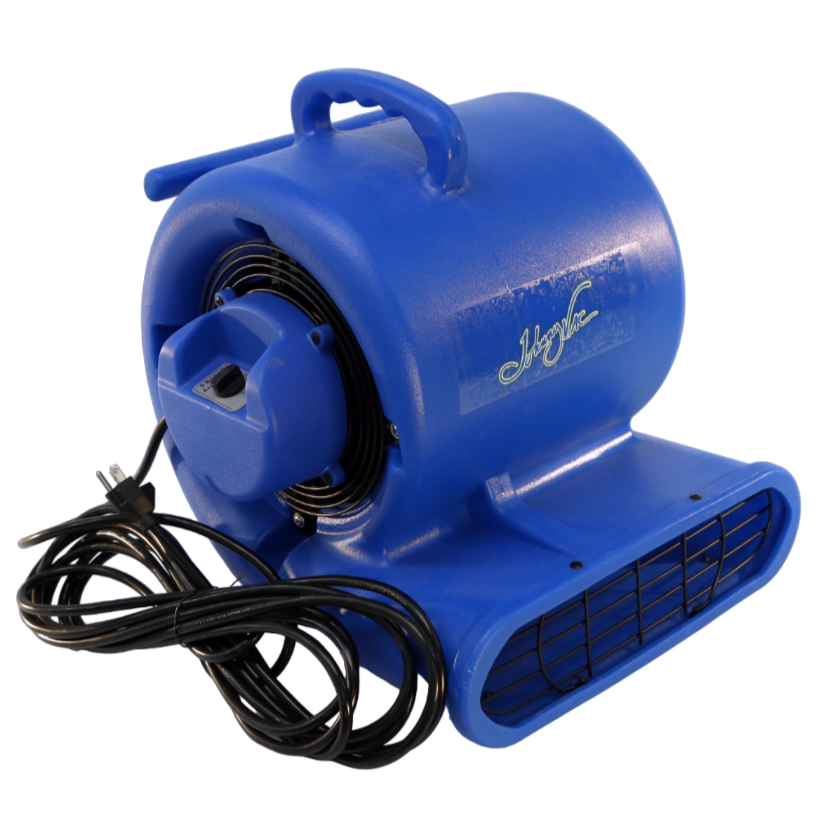 Séchoir 1/2 HP 3 vitesses, 2500 CFM, bleu - Johnny Vac